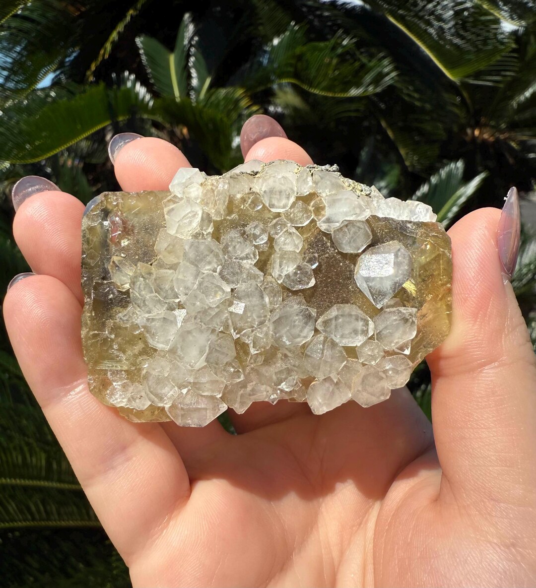 El Hammam Mine Morocco Quartz on Fluorite - Etsy