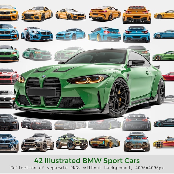 Bmw Papercraft Template - Etsy