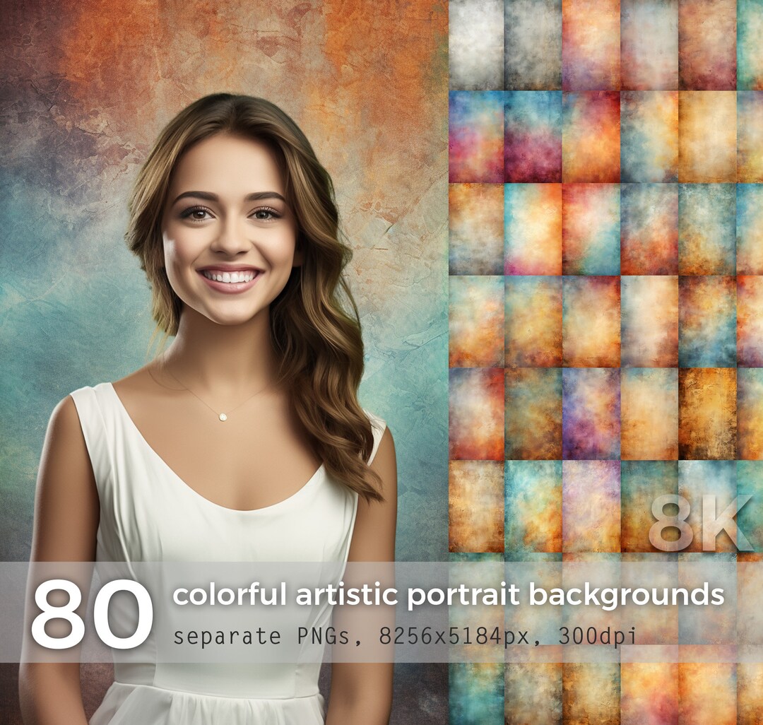 Artistic Portrait Background, Vertical Portrait Backdrop, Studio ...