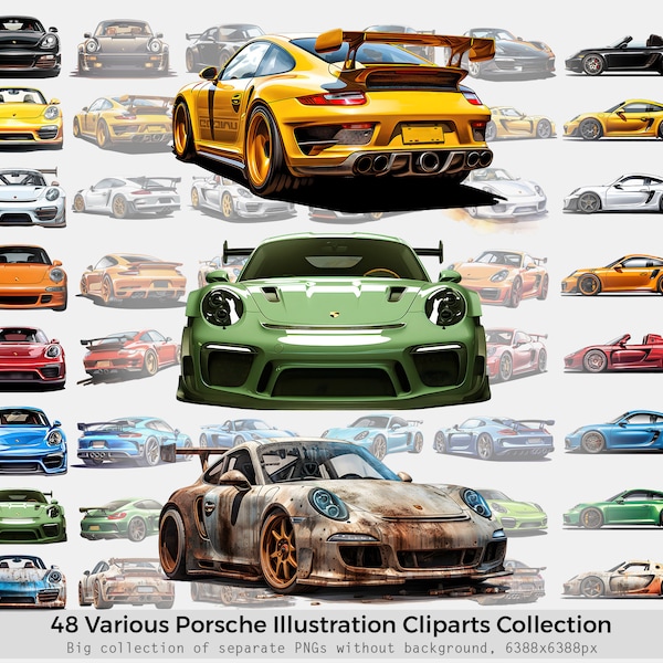 Porsche Papercraft - Etsy