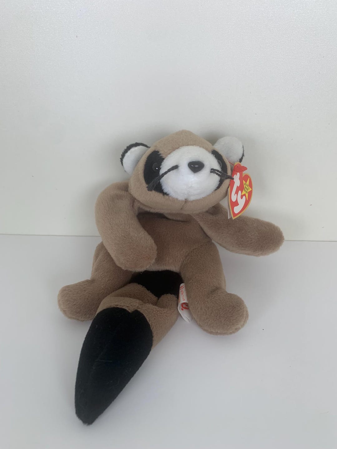 Ty Beanie Babies “ringo” the Raccoon 1995 Retired - Etsy