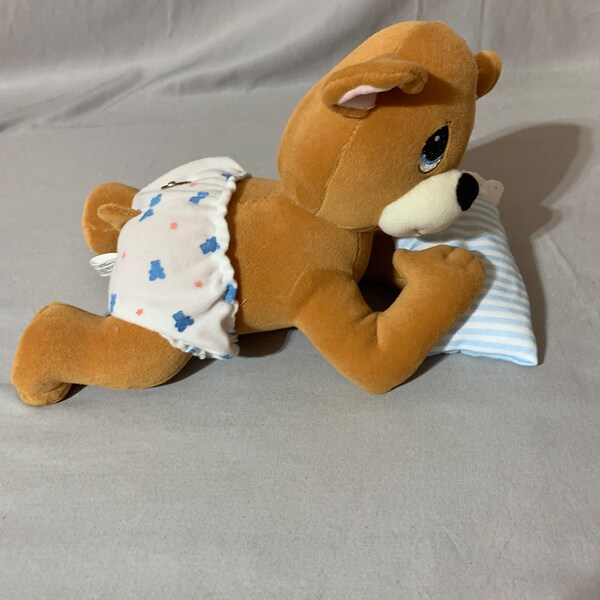 Wind up Musical Bear - Etsy