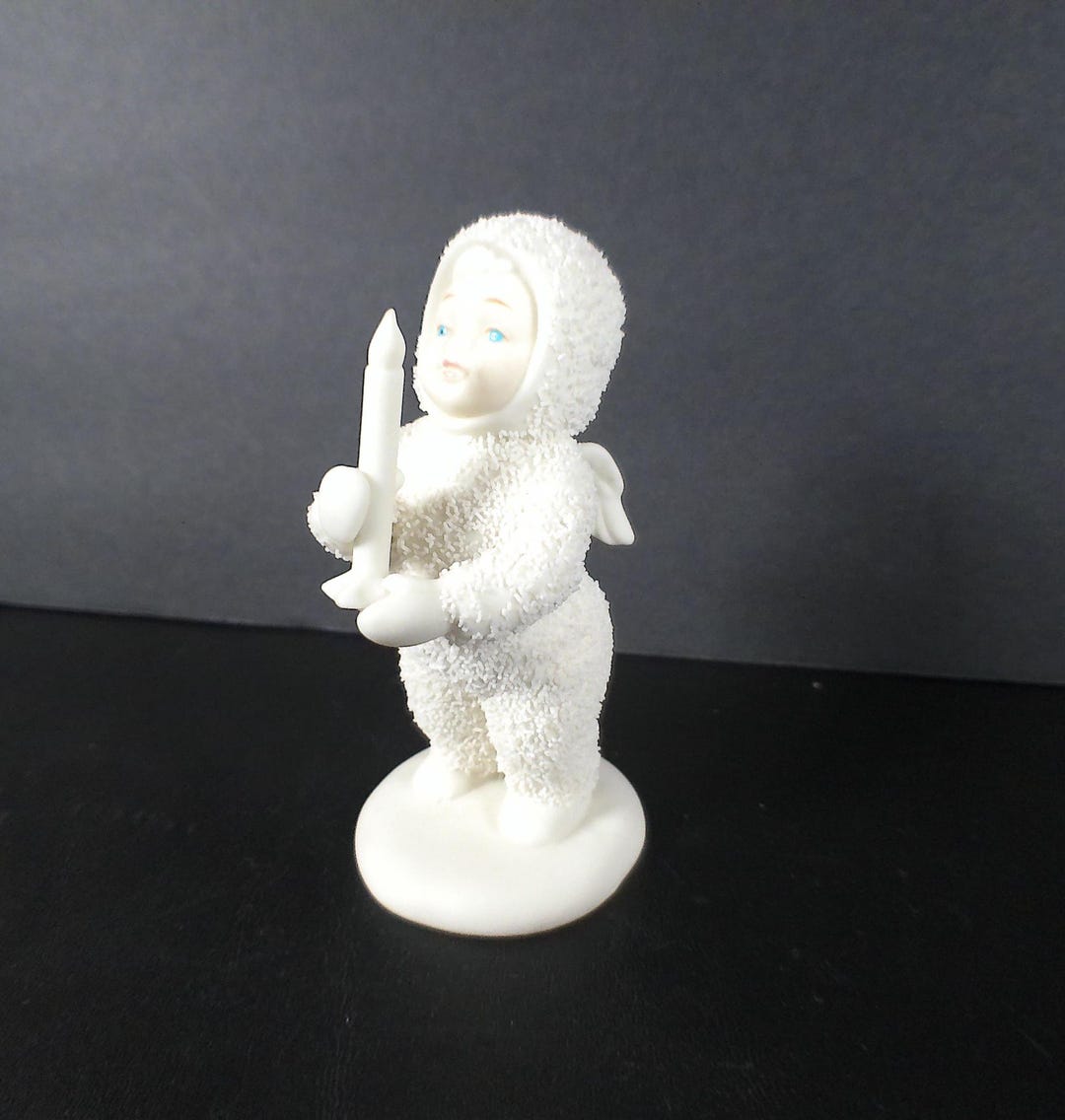 Snowbabies--just One Little Candle #6823 Vintage 2000 - Etsy