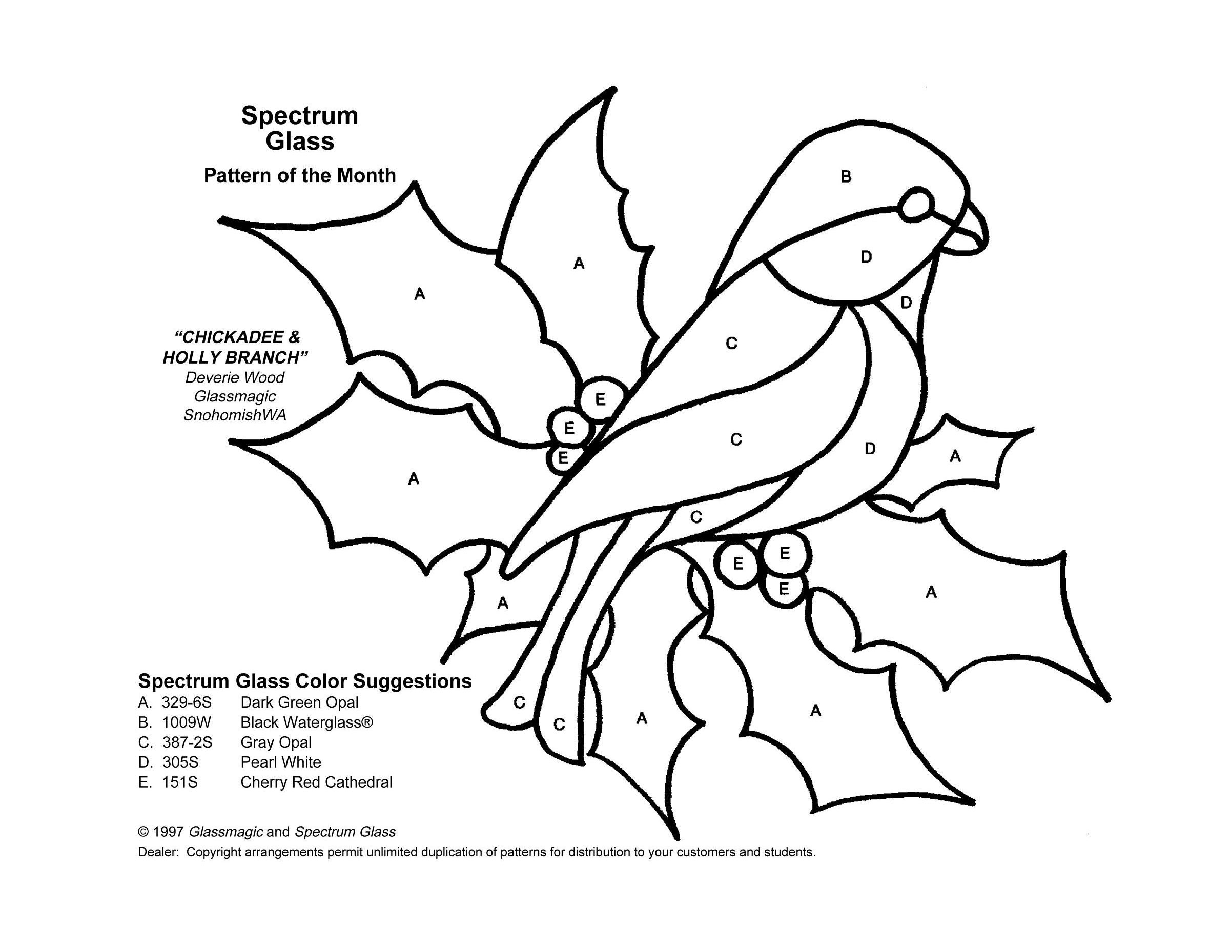 Chickadee Pattern - Etsy