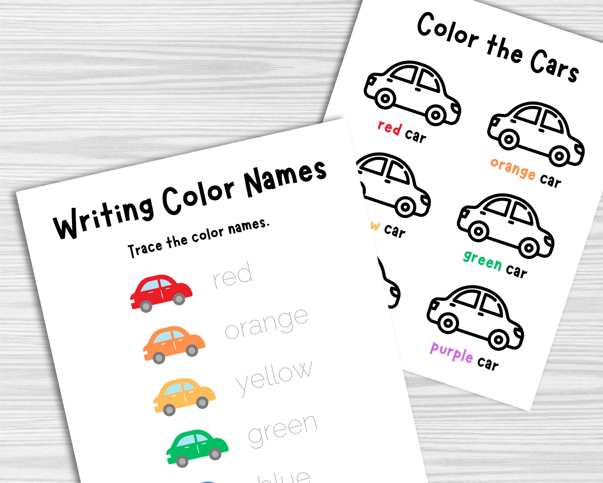 Color Learning Worksheets, Learn Colors, Color Matching, Teaching ...