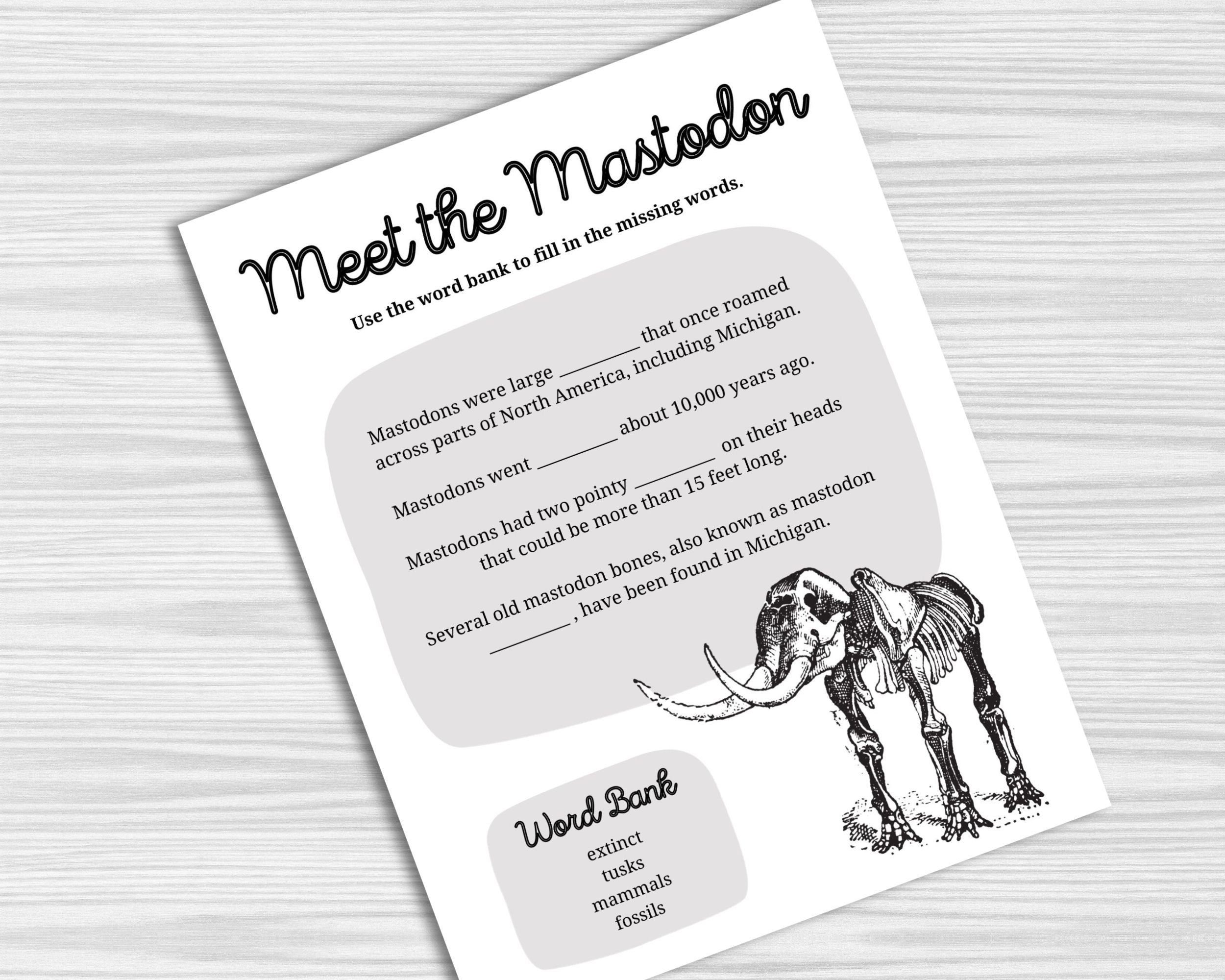 Michigan Activity Pack: State Symbols, Trivia, Word Search (PDF) - Etsy