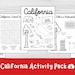 California Activity Pack: State Symbols, Trivia, and Word Search ...
