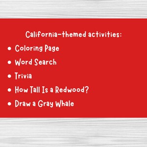 California Activity Pack: State Symbols, Trivia, and Word Search ...