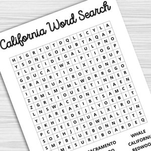 California Activity Pack: State Symbols, Trivia, and Word Search ...