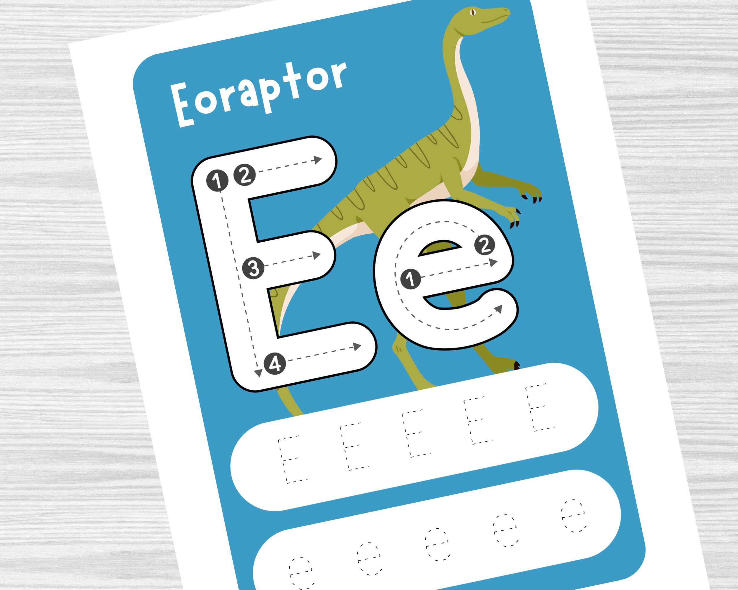 Printable Alphabet Tracing Cards, ABC Tracing, Dinosaur Activity - Etsy