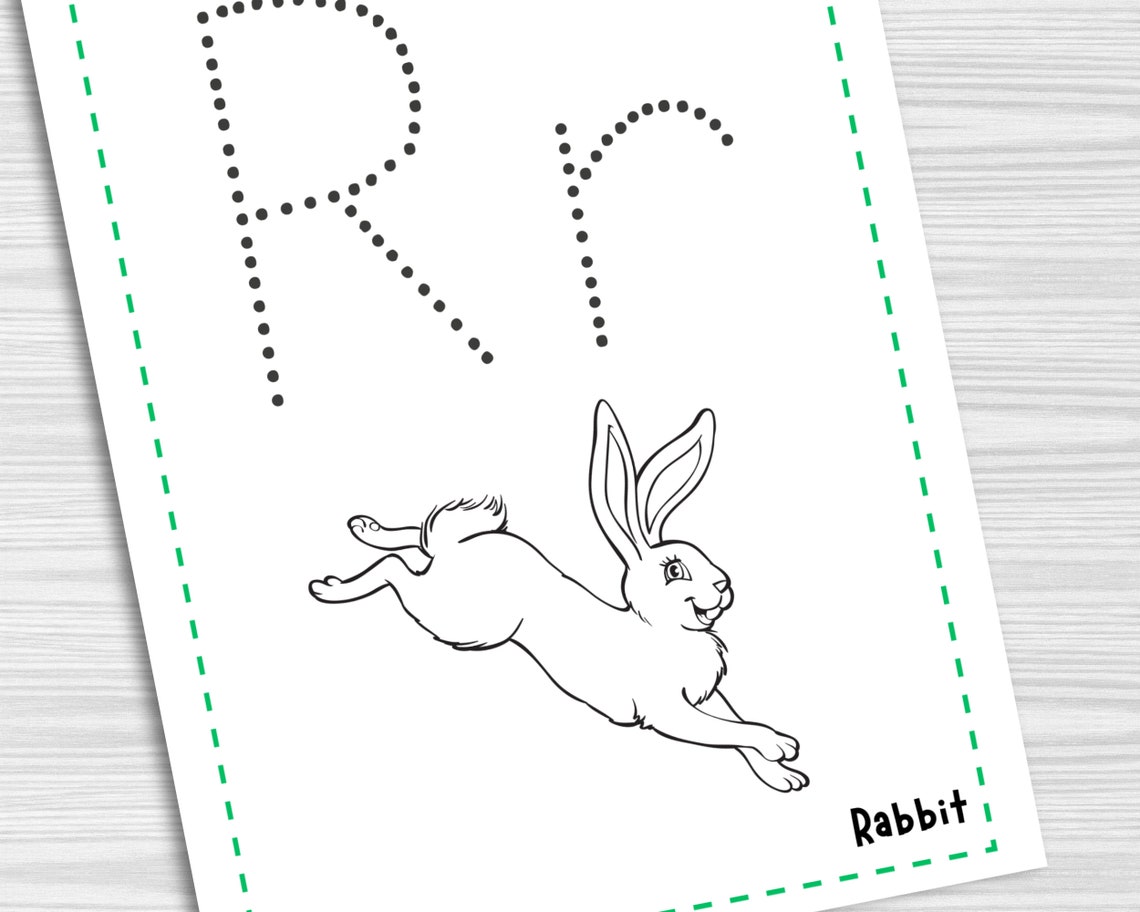 ABC Tracing Alphabet Tracing Tracing Printable Handwriting - Etsy