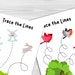Preschool Tracing Worksheet: Jumping Animals Activity (PDF) - Etsy