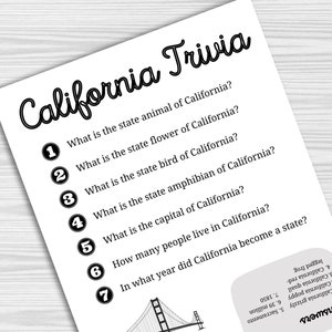 California Activity Pack: State Symbols, Trivia, and Word Search ...