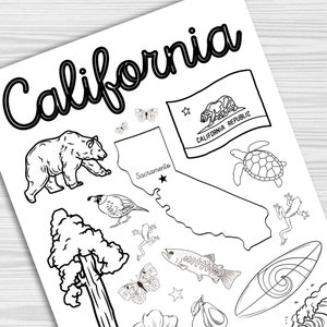 California Activity Pack: State Symbols, Trivia, and Word Search ...