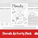Florida Activity Worksheets: State Symbols, Trivia, Word Search (PDF ...