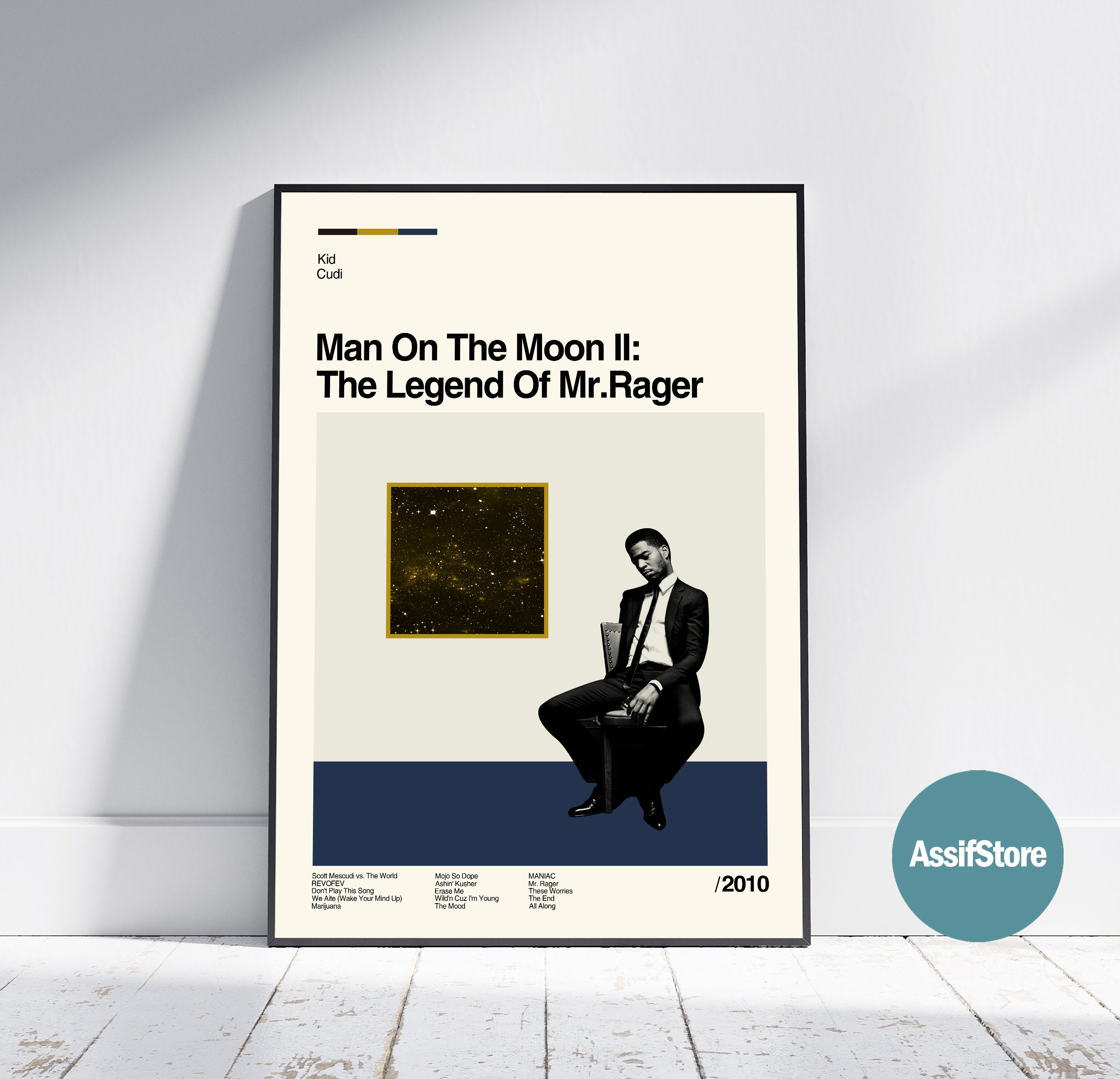 Kid Cudi Mr Rager Poster