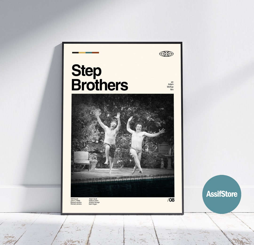 Step Brothers Poster Step Brothers Print Custom Poster - Etsy UK
