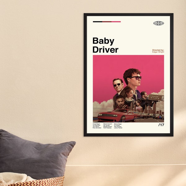 Baby Driver Poster - Etsy