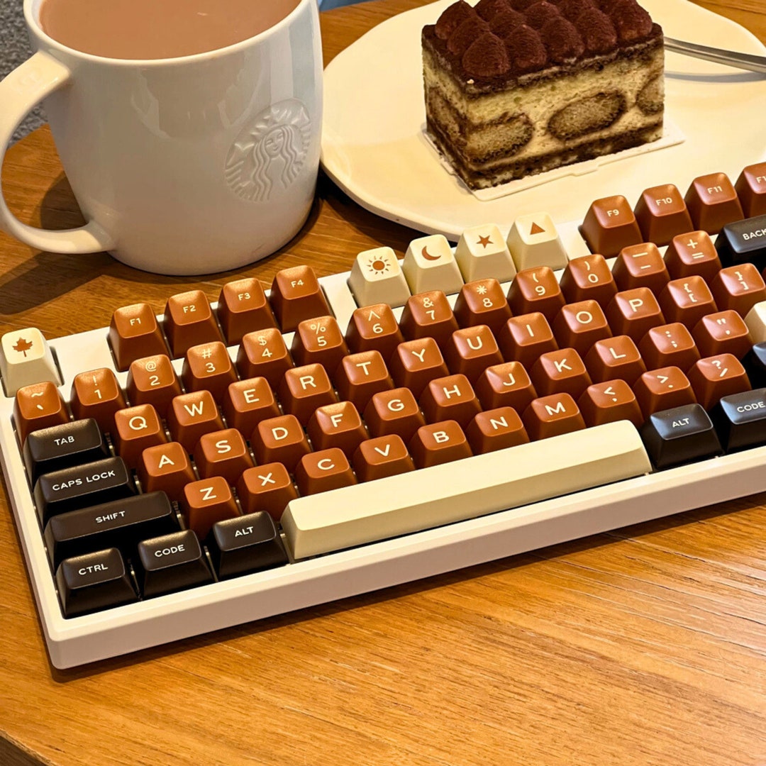 Classic Coffee 173keys Keycaps Set PBT Keycap Cherry - Etsy