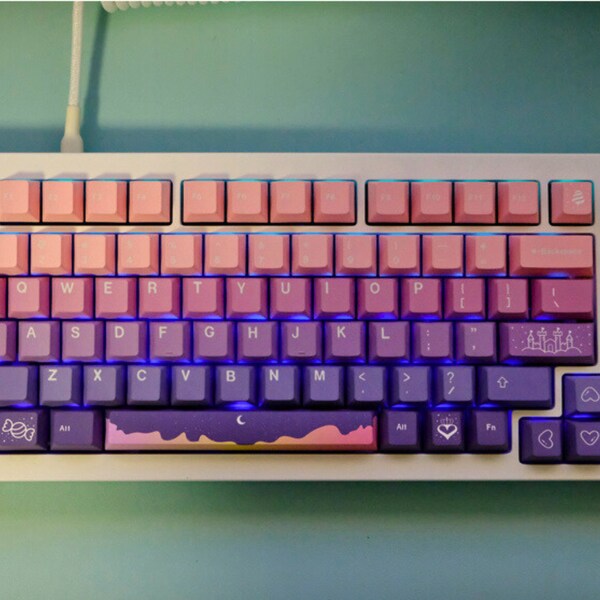 Purple Keycaps - Etsy
