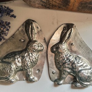 Vintage Rabbit Chocolate Mould, Rabbit Mould, Hare Mould, Mould,vintage ...