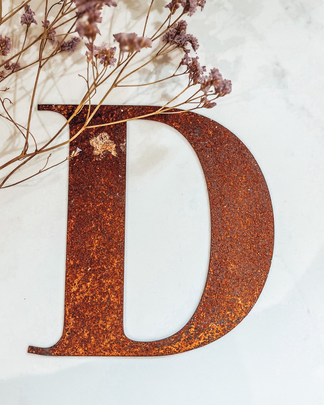 Vintage Letter D, Vintage Letter, Metal Letter D, Metal D Sign - Etsy