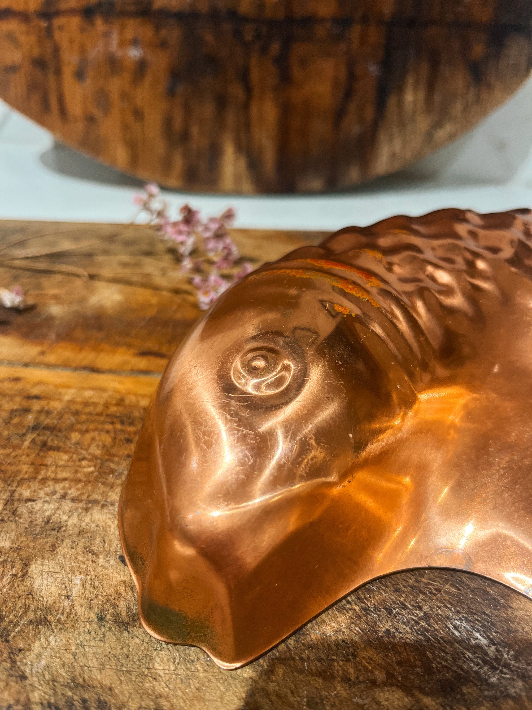 Vintage Copper Fish Mould, Copper Mould, Fish Mould, Mould, Vintage ...