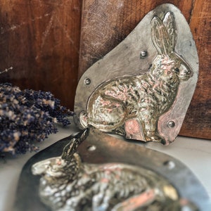 Vintage Rabbit Chocolate Mould, Rabbit Mould, Hare Mould, Mould,vintage ...