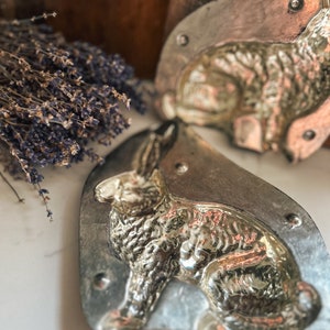 Vintage Rabbit Chocolate Mould, Rabbit Mould, Hare Mould, Mould,vintage ...