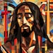 Brown Skin Jesus Canvas, Dark Skin Jesus Wall Art, Jesus Wall Decor ...