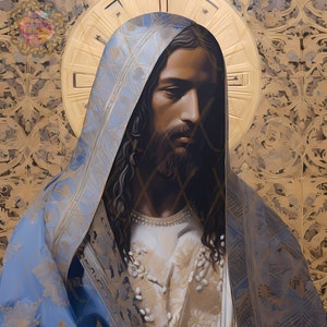 Regal Black Jesus Poster, Christian Poster, African American Jesus ...