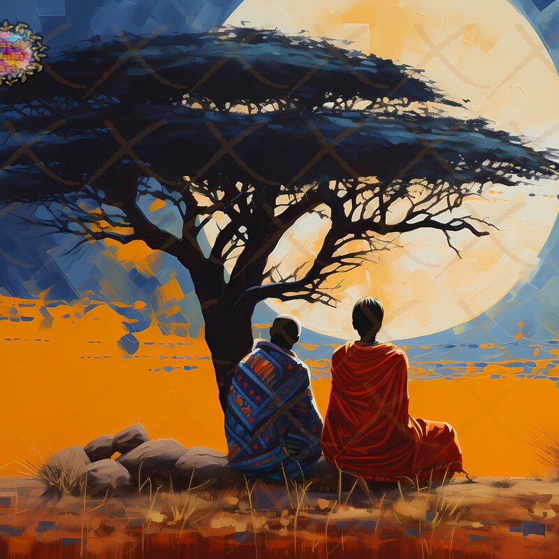 African Wall Art - Etsy