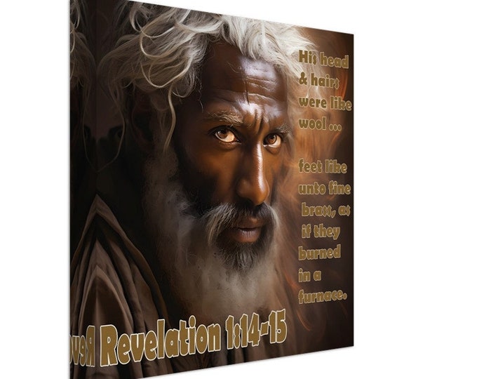 Afrocentric Ink Art Black Jesus With Disciples Christian Black Jesus ...