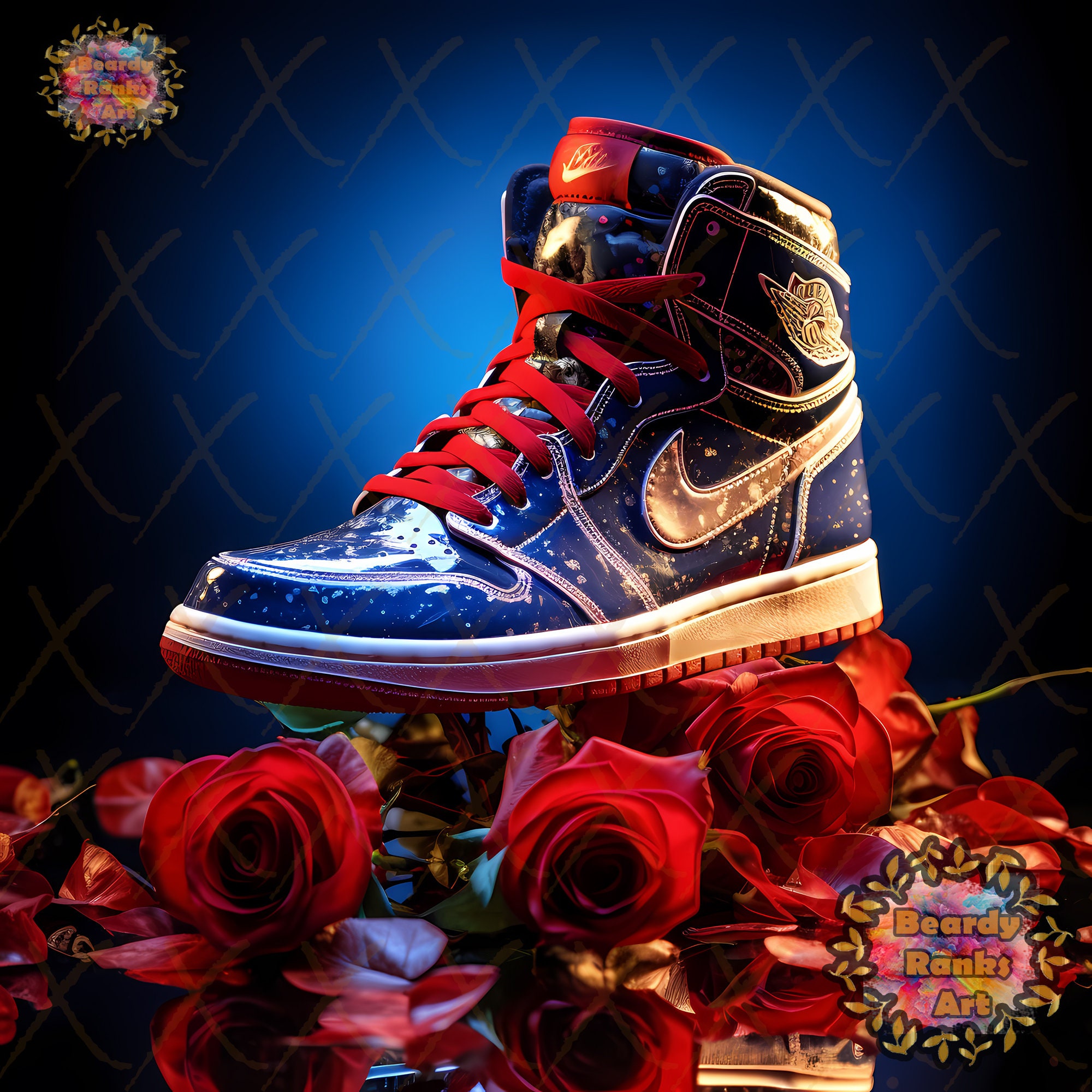 Trainers Sneakers PNG Artwork Sneaker Canvas Art Sneakerhead - Etsy