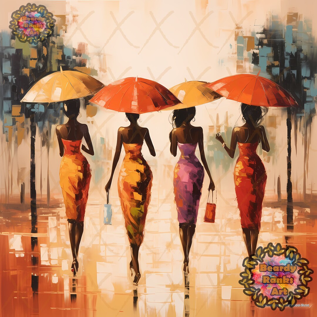 Black Woman Canvas Artwork, Black Girl Canvas Art, African American Wall Artwork, Melanin Woman ...