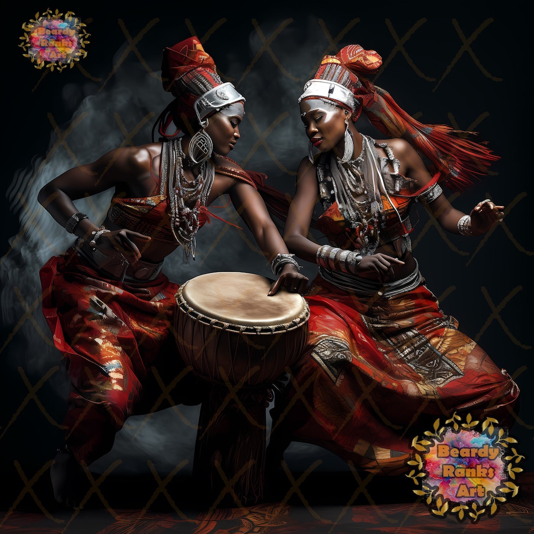 African Art, African Wall Art, Afrocentric Art, African Wall Décor ...