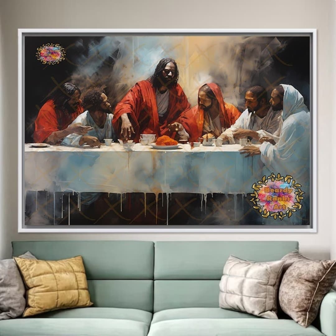 Black Jesus at the Last Supper, Brown Jesus at the Last Supper ...