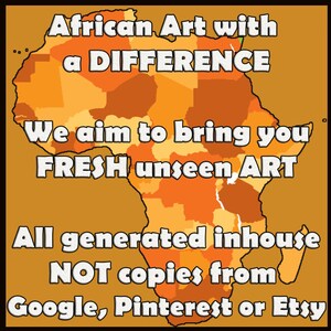 African Tree of Life Canvas, Africa Inspired Wall Art, African Wall Art ...