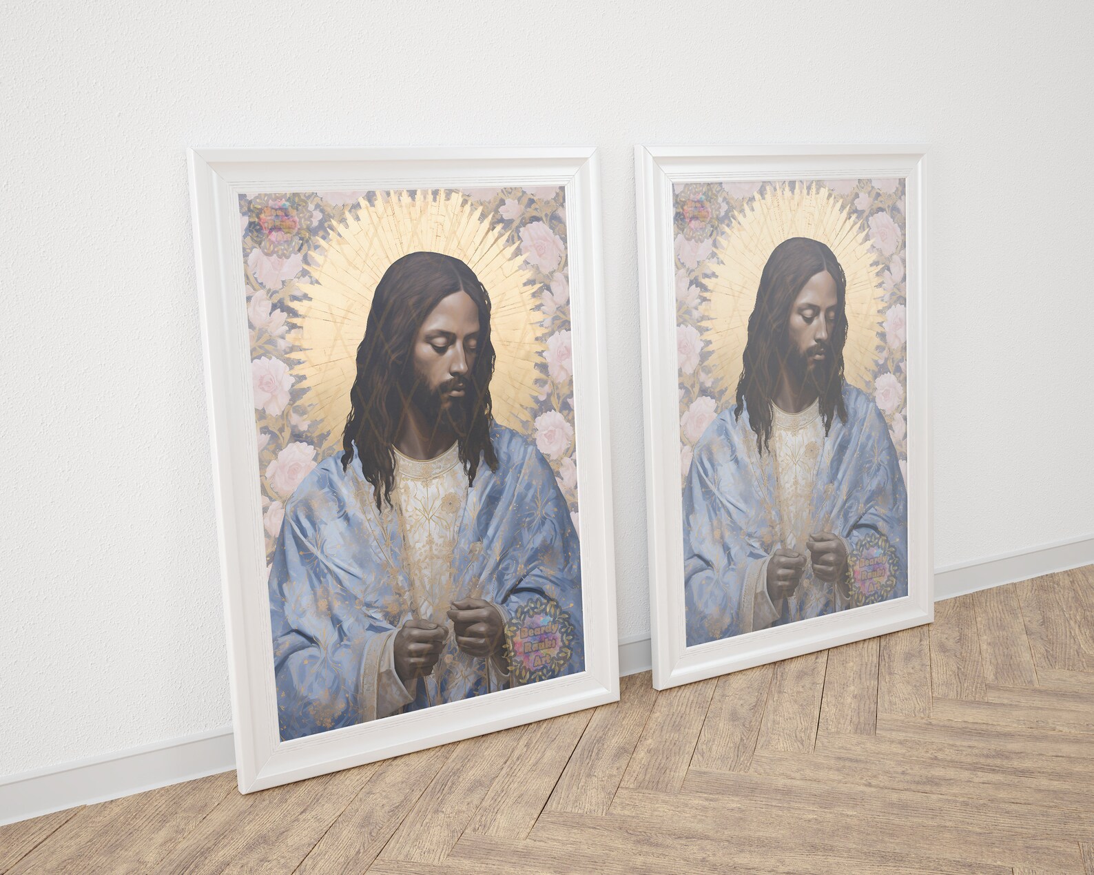 Regal Black Jesus Poster, Christian Poster, African American Jesus ...