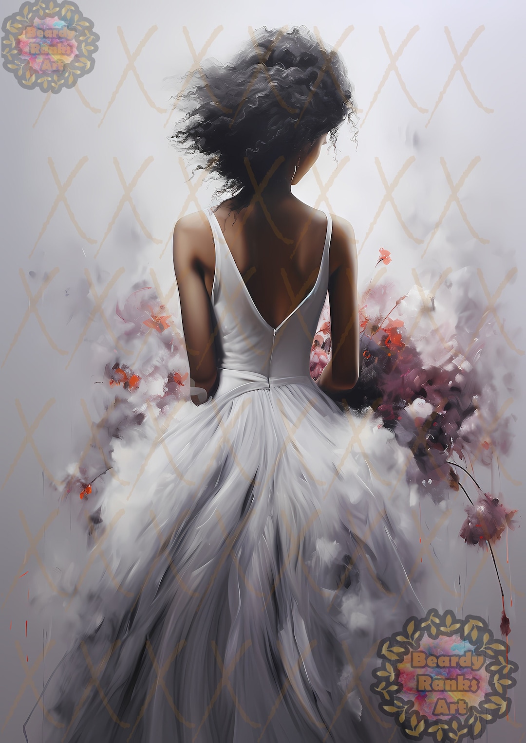 5 afroamerikanische Braut und Kind Drucke Schwarze Braut und - Etsy.de