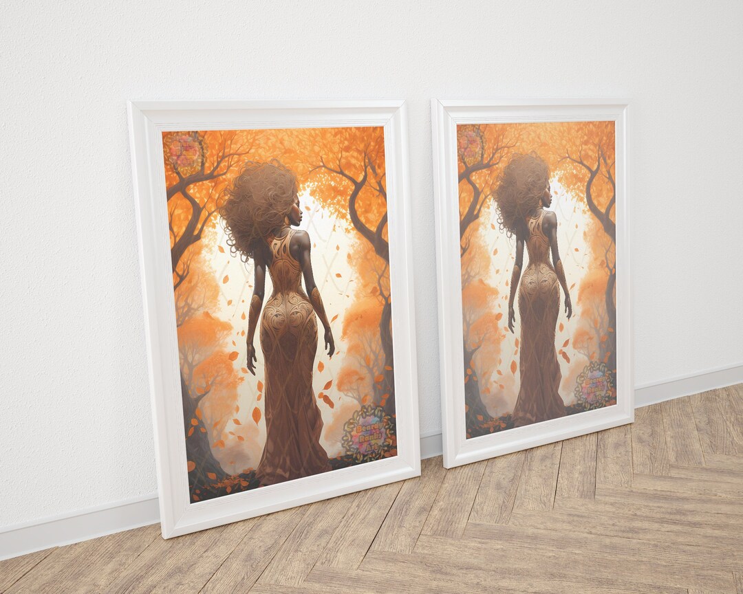 African American Poster, Black Poster Art, Black Woman Poster Art, Afro ...