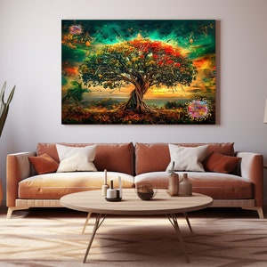 Rastafarian Canvas Wall Art, Rasta Canvas Wall Décor, Jamaican Wall Art ...