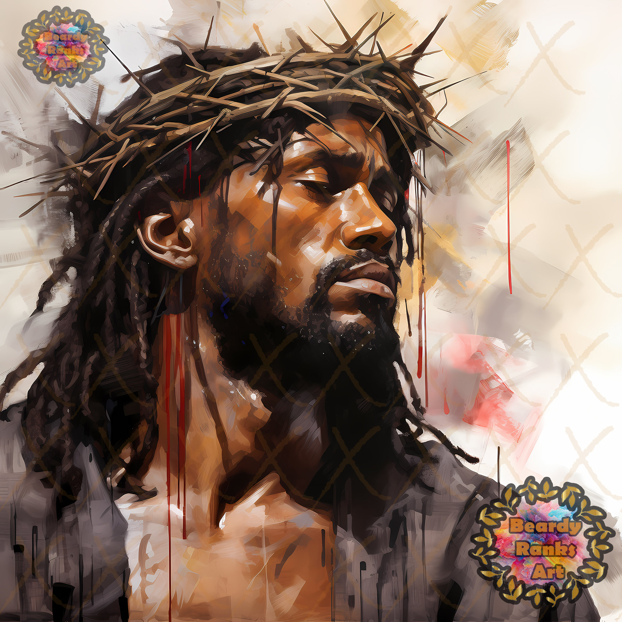 5 Black Jesus Images Religious Wall Decor Christian Artwork - Etsy