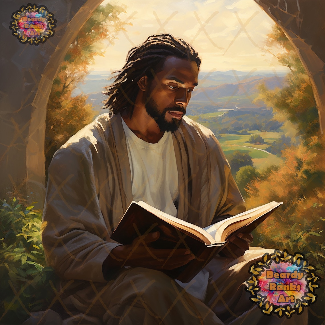 5 Black Jesus Images, Religious Wall Decor, Christian Artwork, African ...