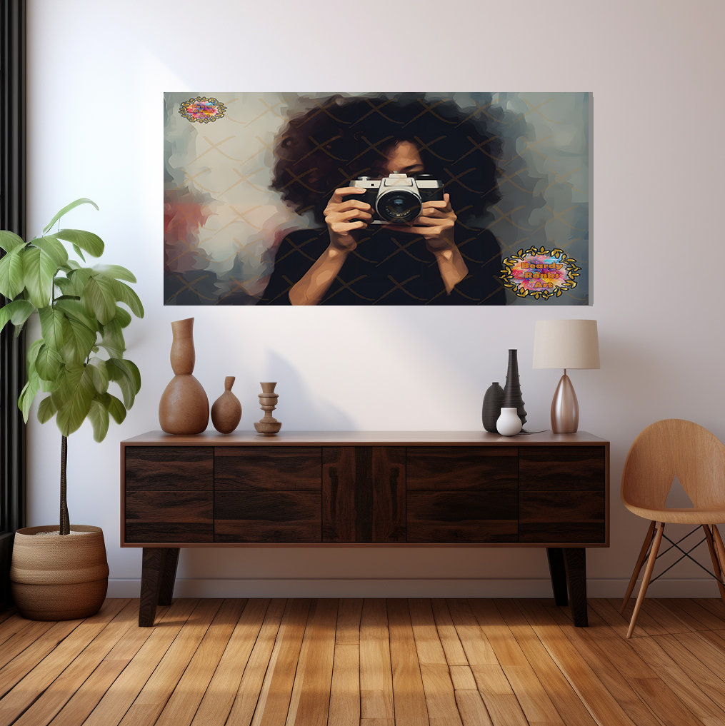 African American Art, Black Art, Black Woman Art, Black Art Canvas, Afro Canvas Art, Fine Art ...