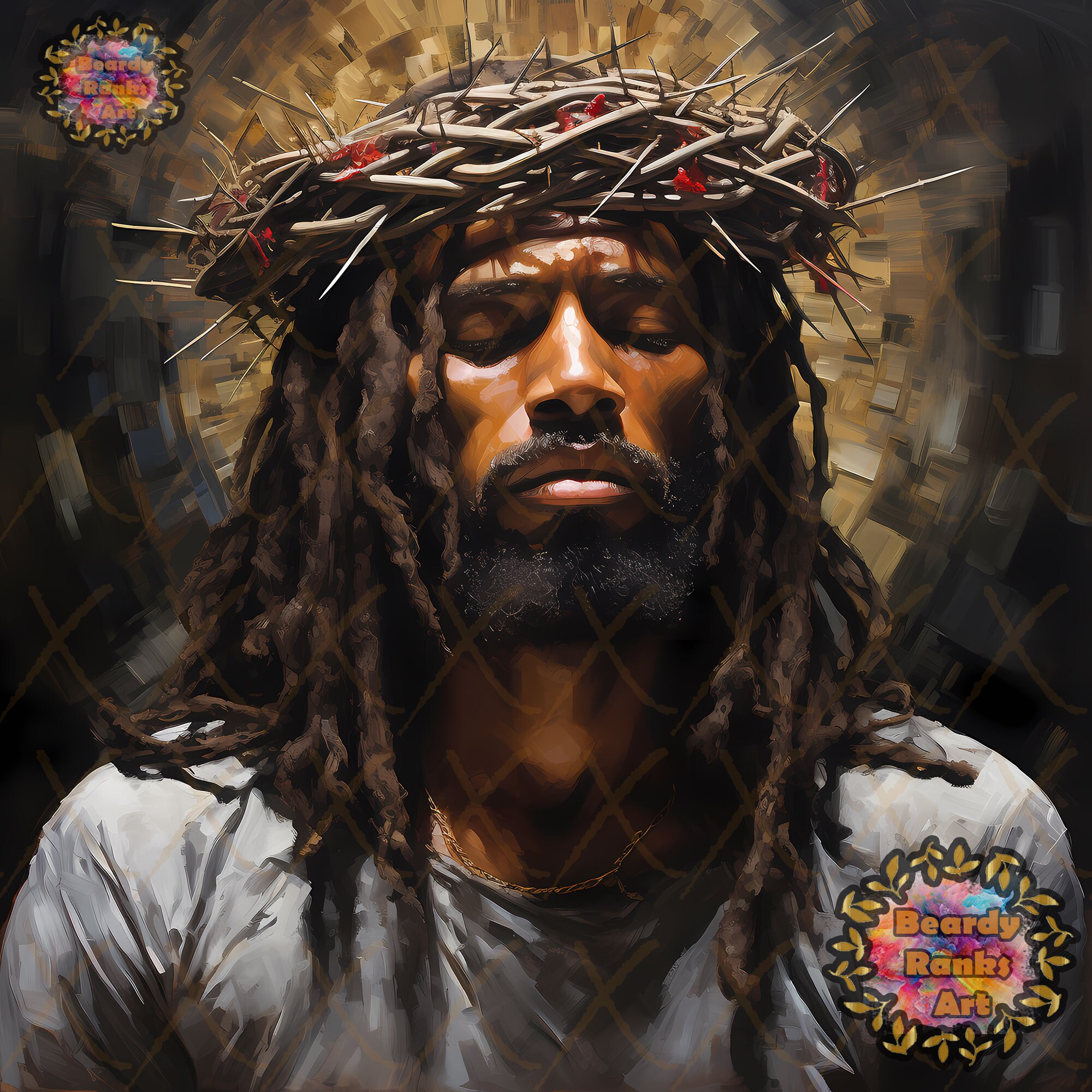 5 Black Jesus Images Religious Wall Decor Christian Artwork - Etsy