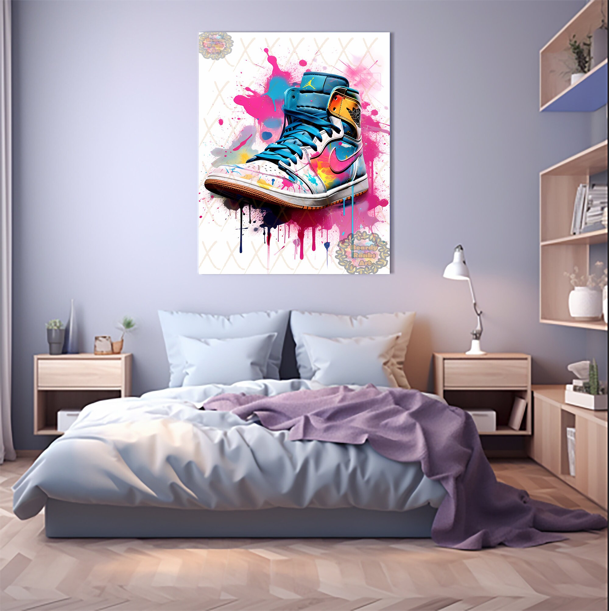 Sneaker Digital Download Prints Sneaker Printable Poster - Etsy