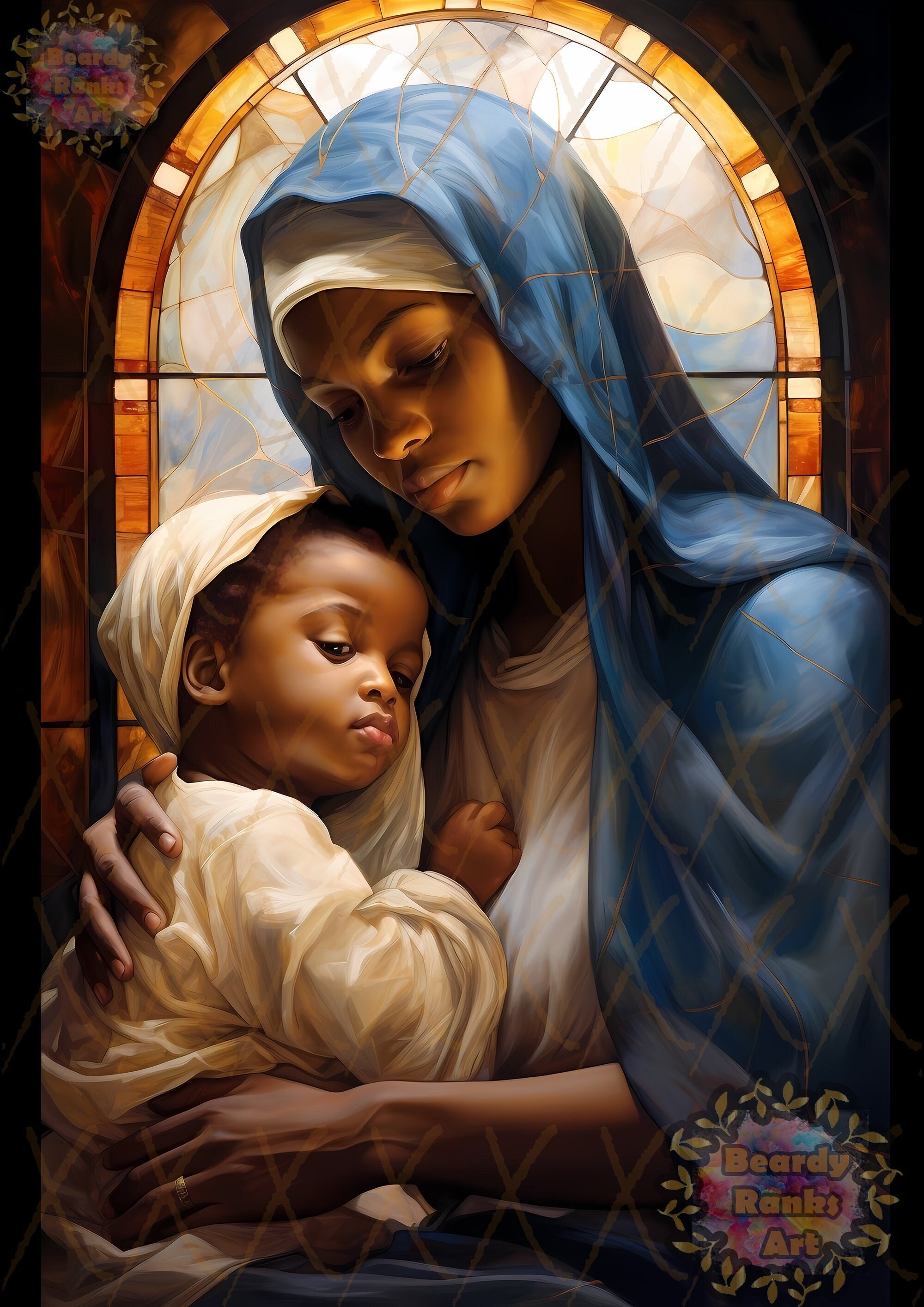 Black Mary Jesus Mother