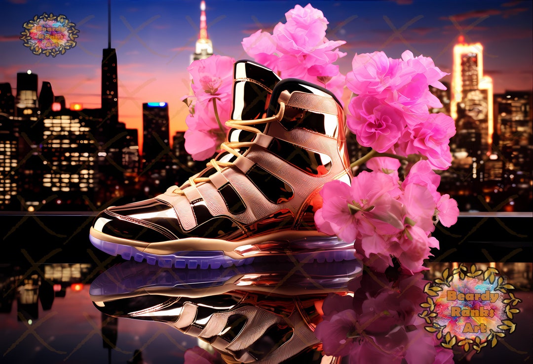 5 JPG Sneaker Artwork, Sneaker Canvas Art, Sneaker JPG Download ...