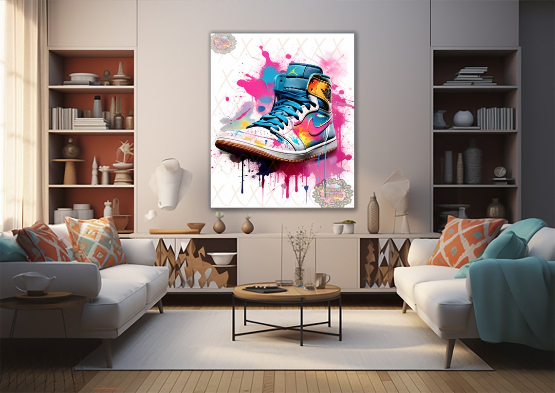 Sneaker Digital Download Prints Sneaker Printable Poster - Etsy
